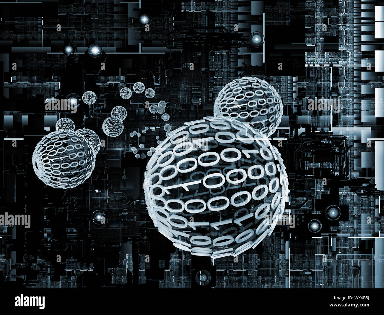 Deep Networking series. Composition of industrial grunge texture ...