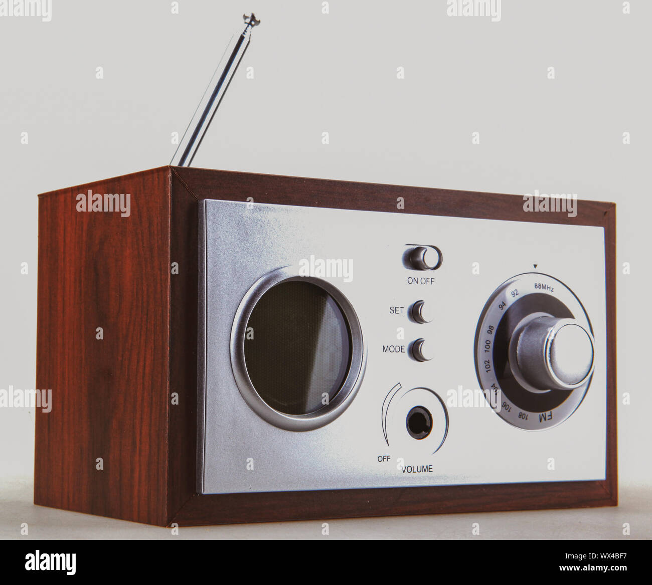 Vintage Retro Radio Stock Photo - Alamy