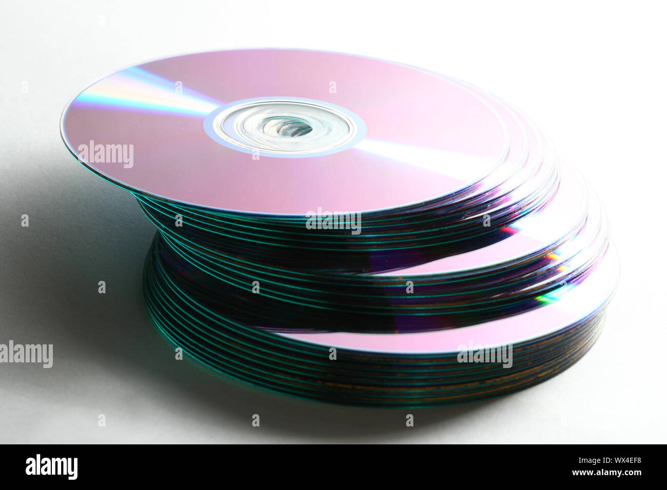cd disk isolated on white background Stock Photo - Alamy