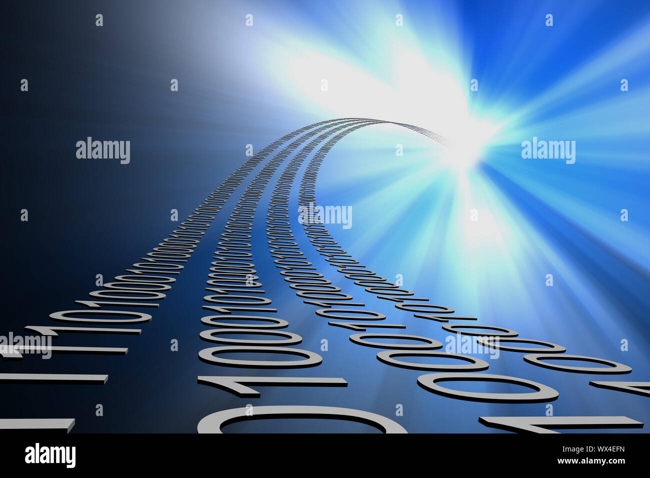 3d number data flow hi-res stock photography and images - Alamy