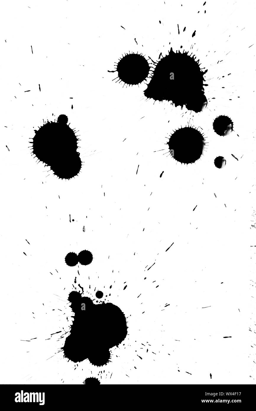 grunge ink design isolated backgrounds Stock Photo - Alamy