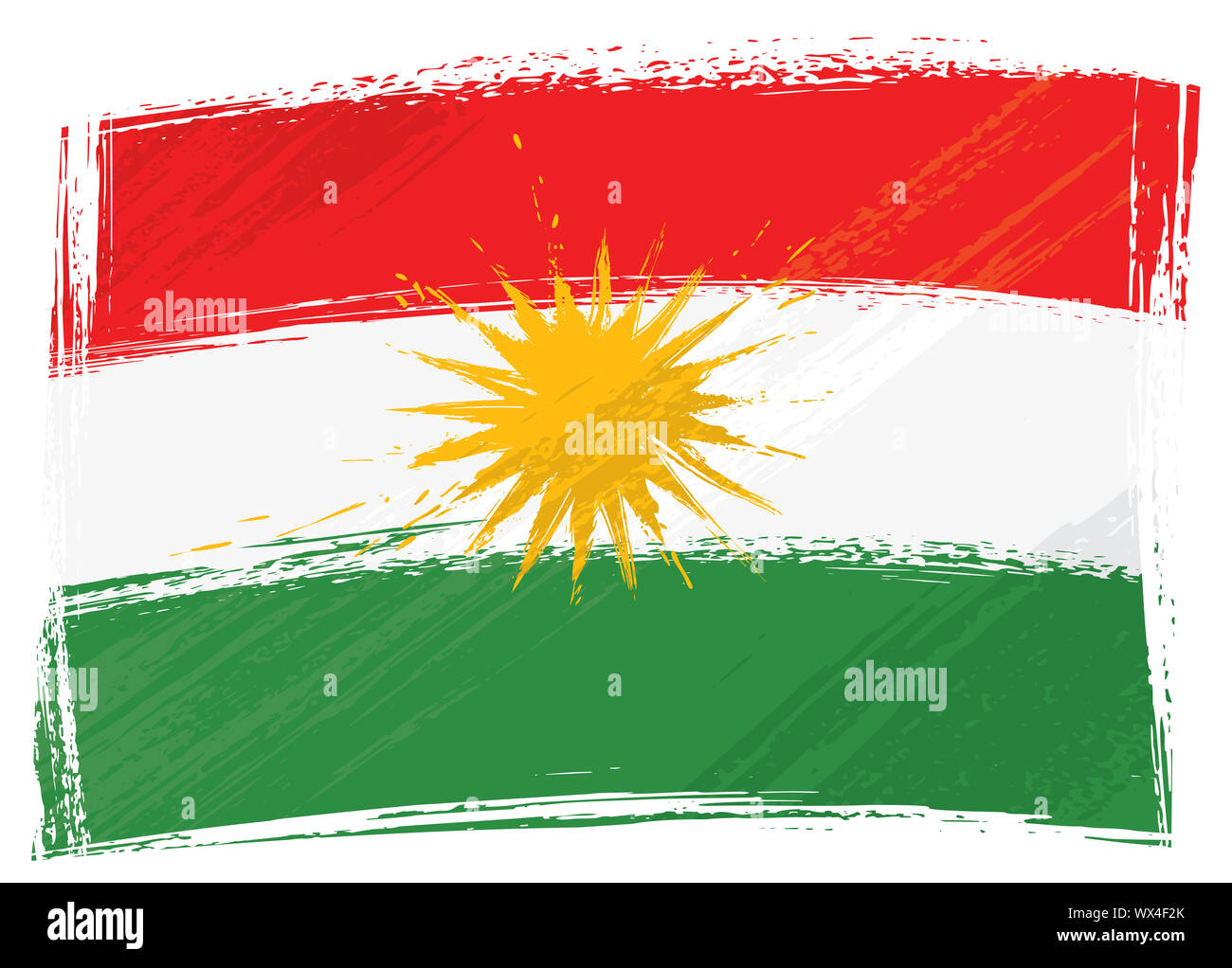 Kurdish Flag Map Afbeeldingen Over Kurdistan Flag – Blader In