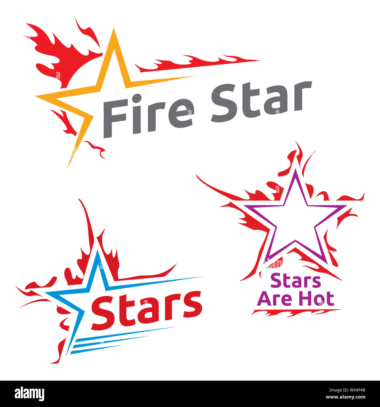 Set fire to stars Cut Out Stock Images & Pictures - Alamy