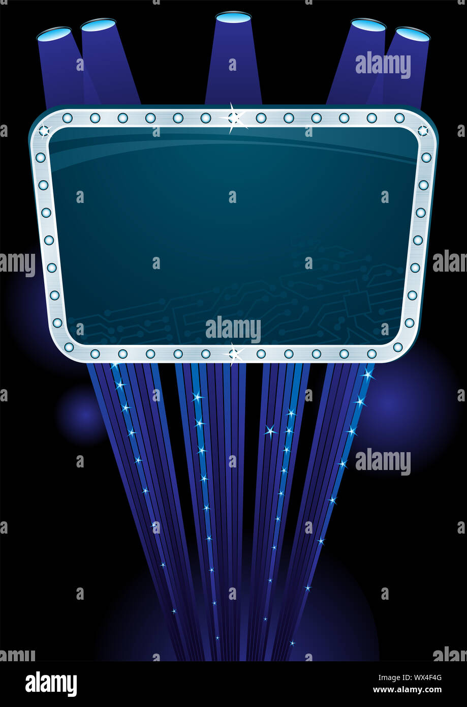 Poster template for entertainment event Stock Photo - Alamy