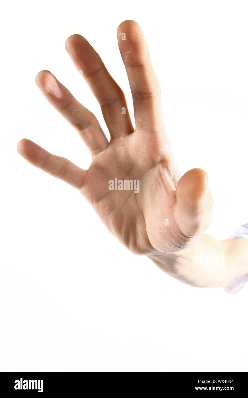 The hand tries to seize something already soon Stock Photo - Alamy