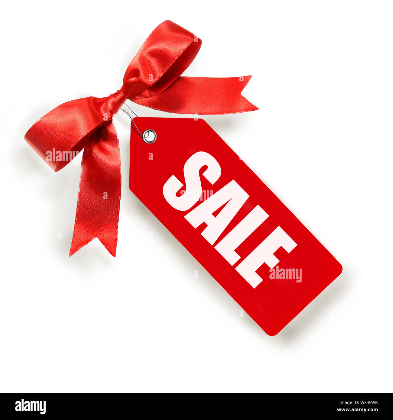 Sales tag isolated on white background Stock Photo - Alamy