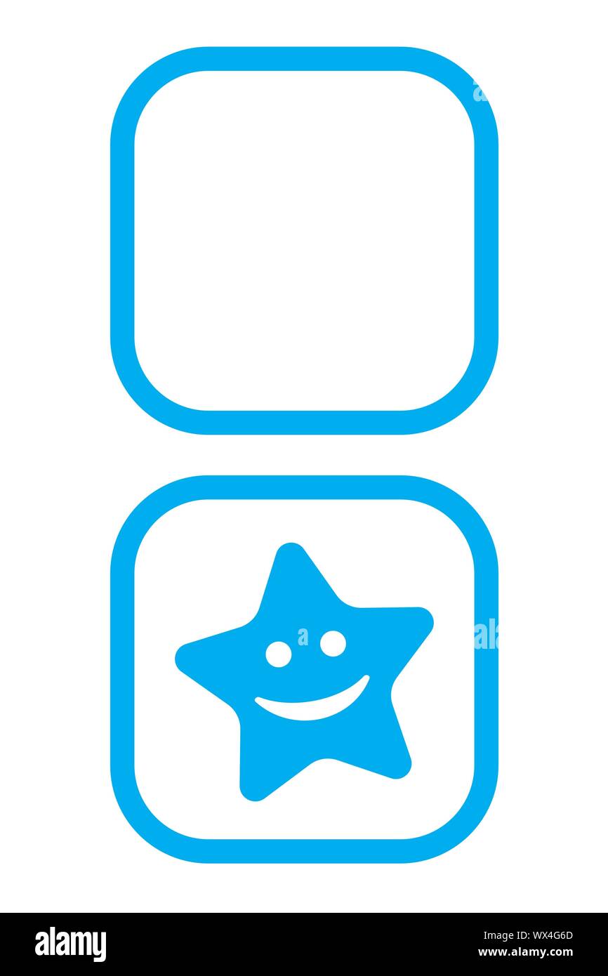 Note and Star Icons Stock Vector Image & Art - Alamy