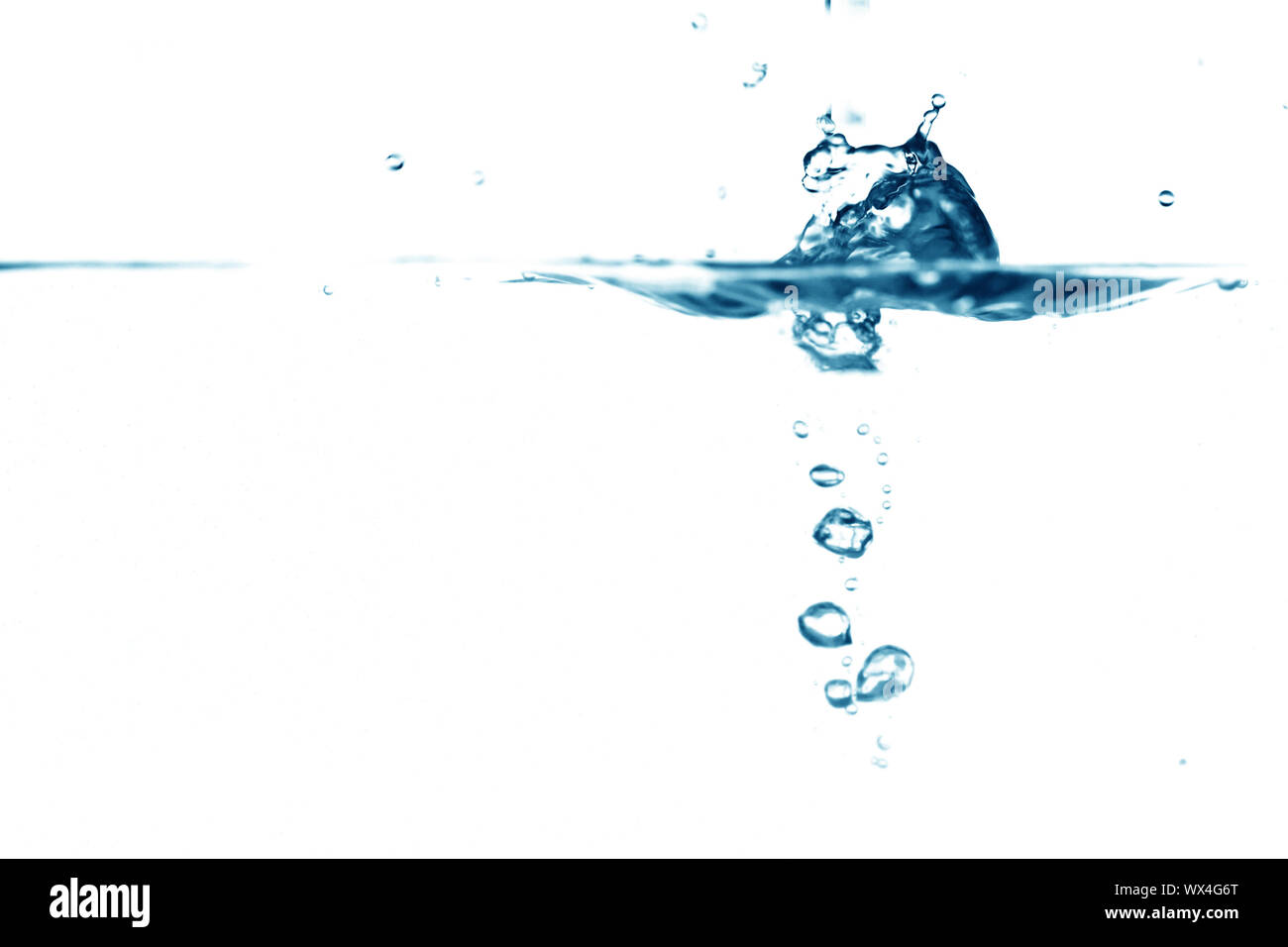 water splash close-up aqua backgrounds Stock Photo - Alamy