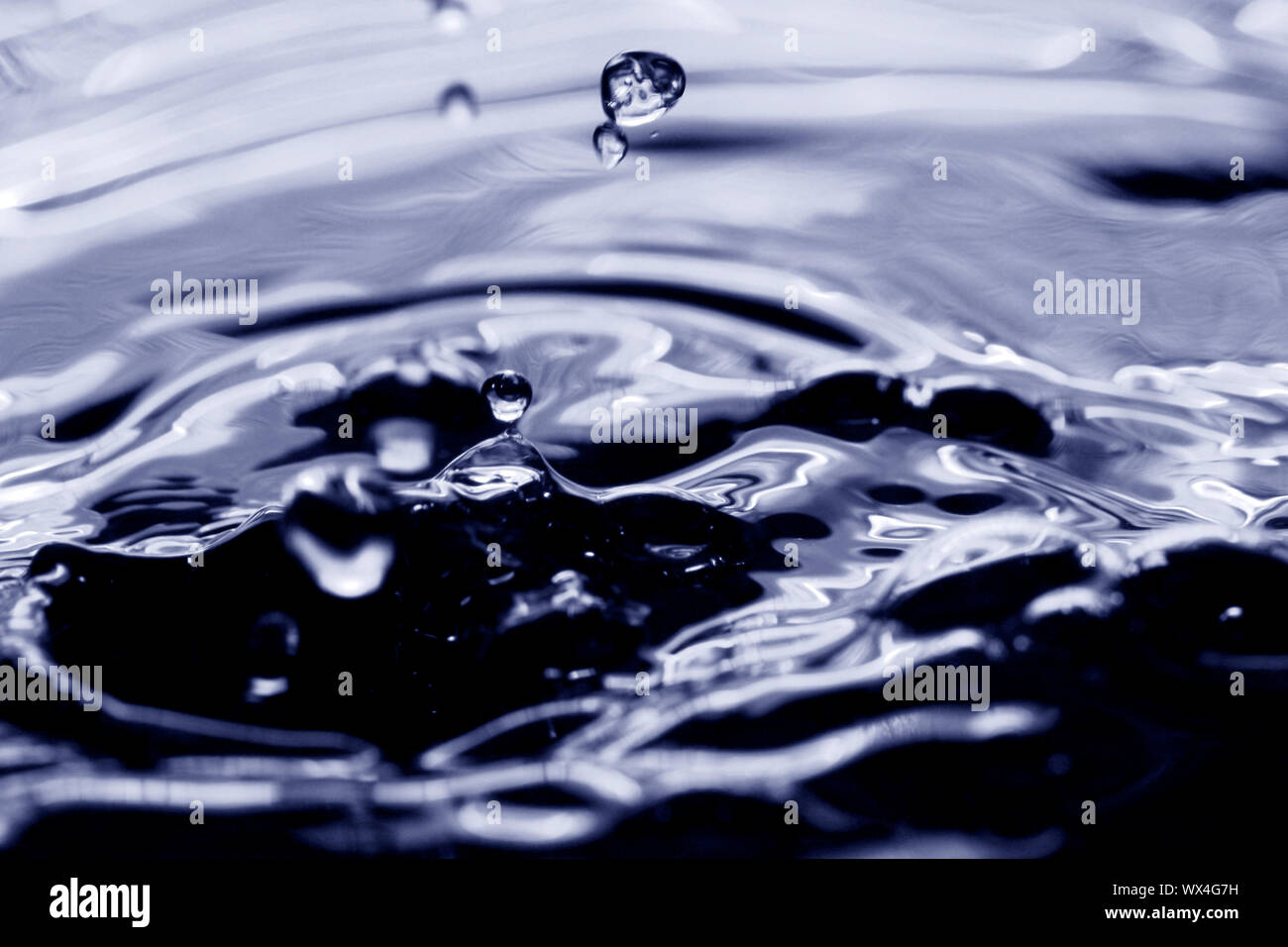 water splash close-up aqua backgrounds Stock Photo - Alamy