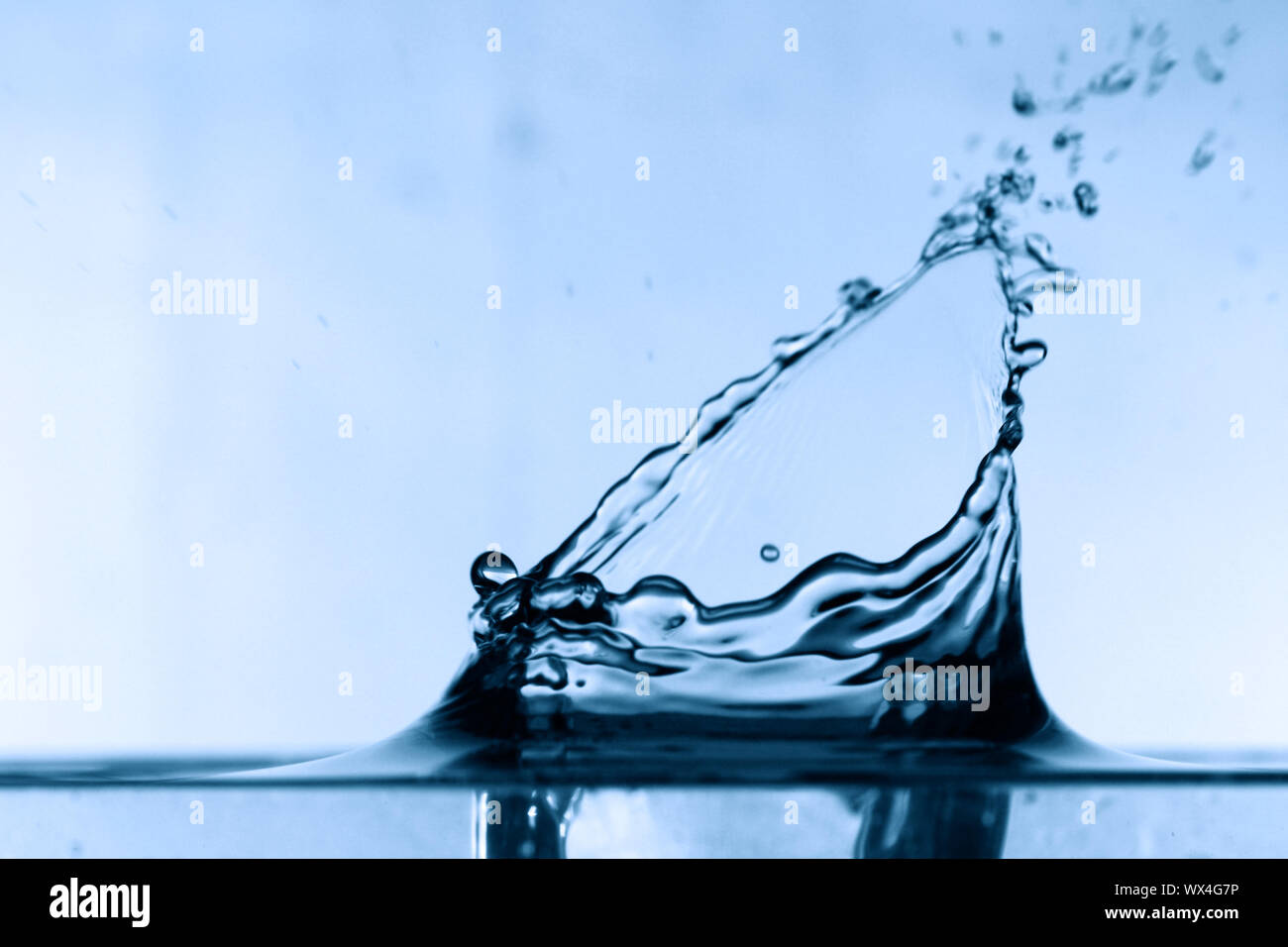 colossal water splash macro close up Stock Photo - Alamy