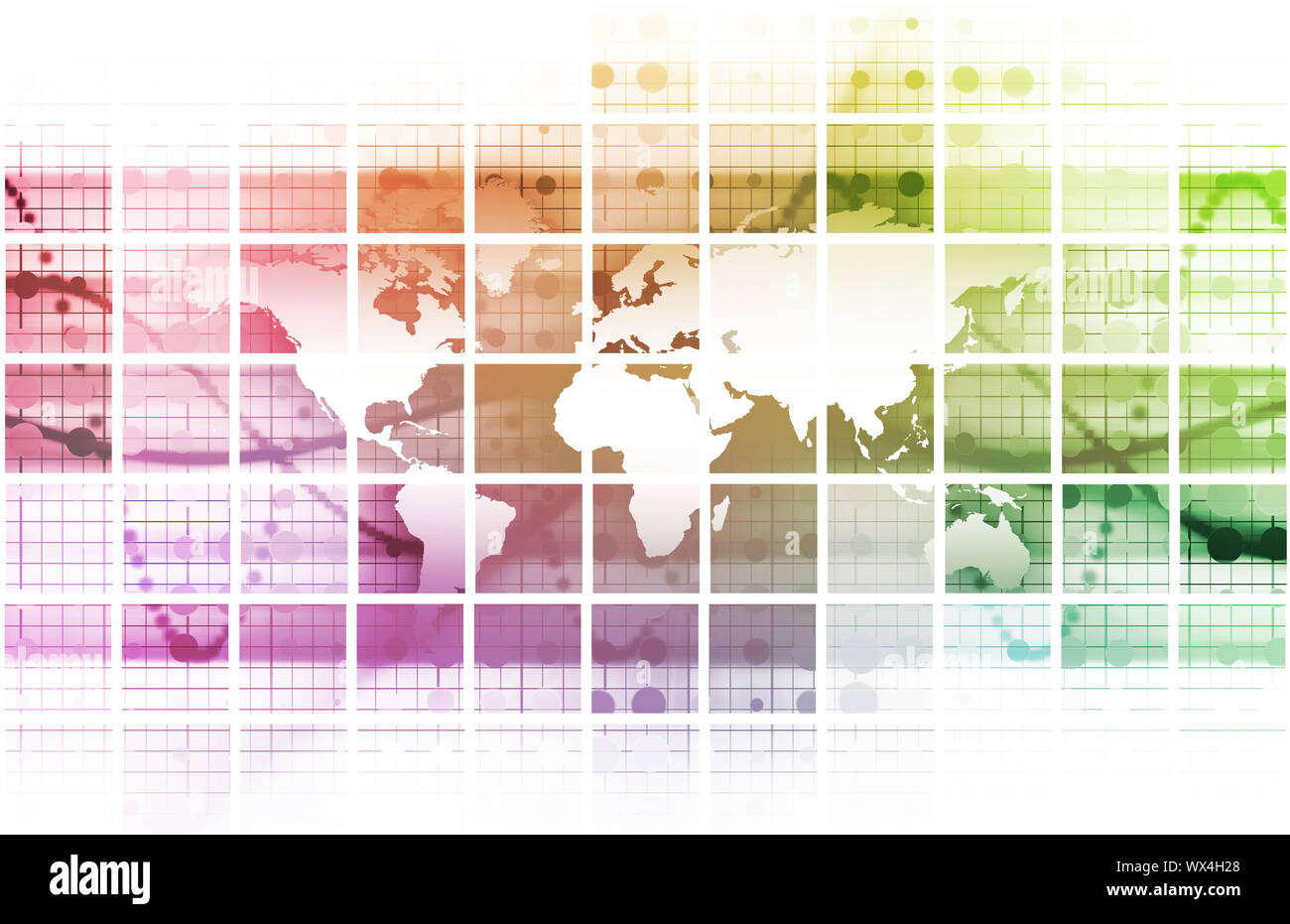 Secure global network personal information Cut Out Stock Images ...