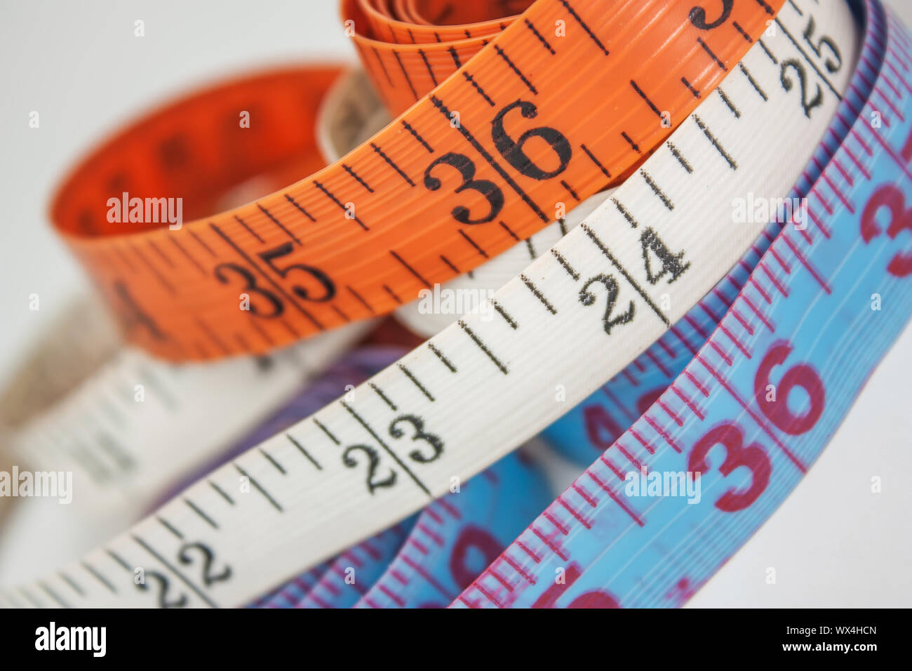 dimensions of the ideal female figure Stock Photo - Alamy