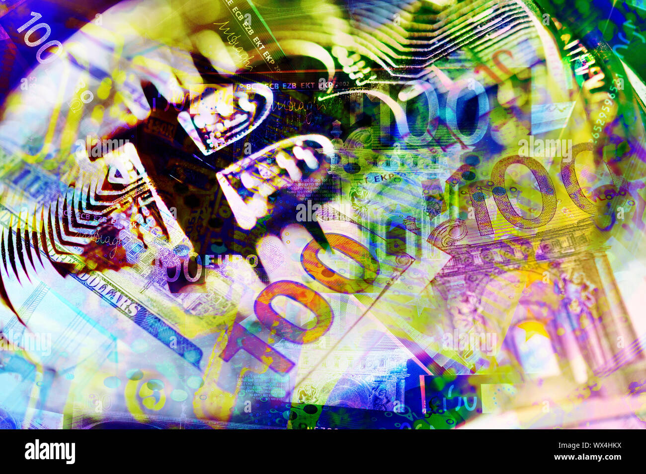 Economy trends virtual digital currency abstract background Stock Photo ...