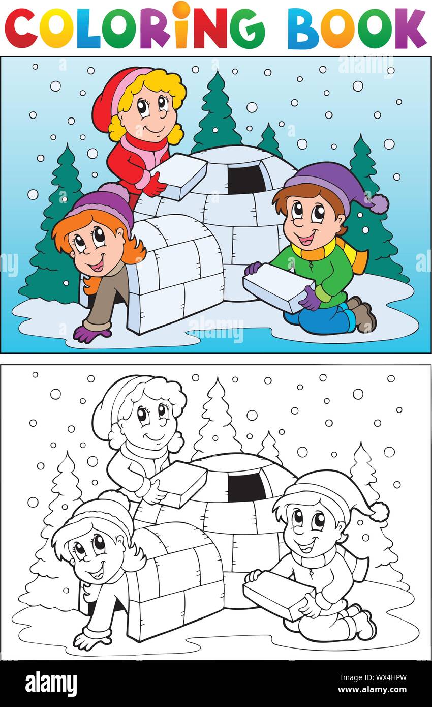 Wintery clothing Stock Vector Images - Alamy