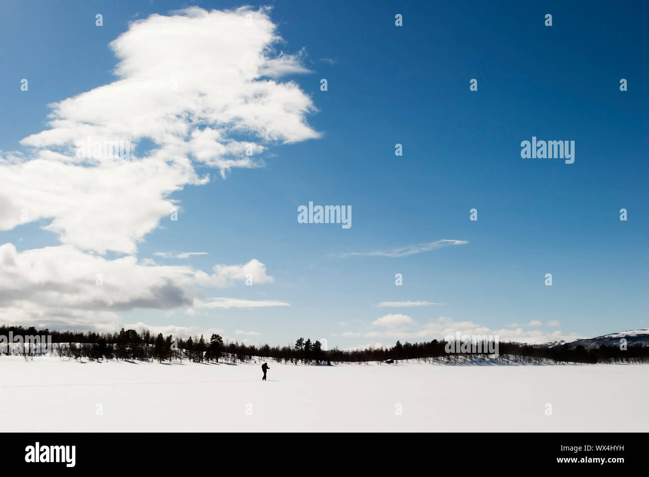 Cross Country Landscape Stock Photo - Alamy