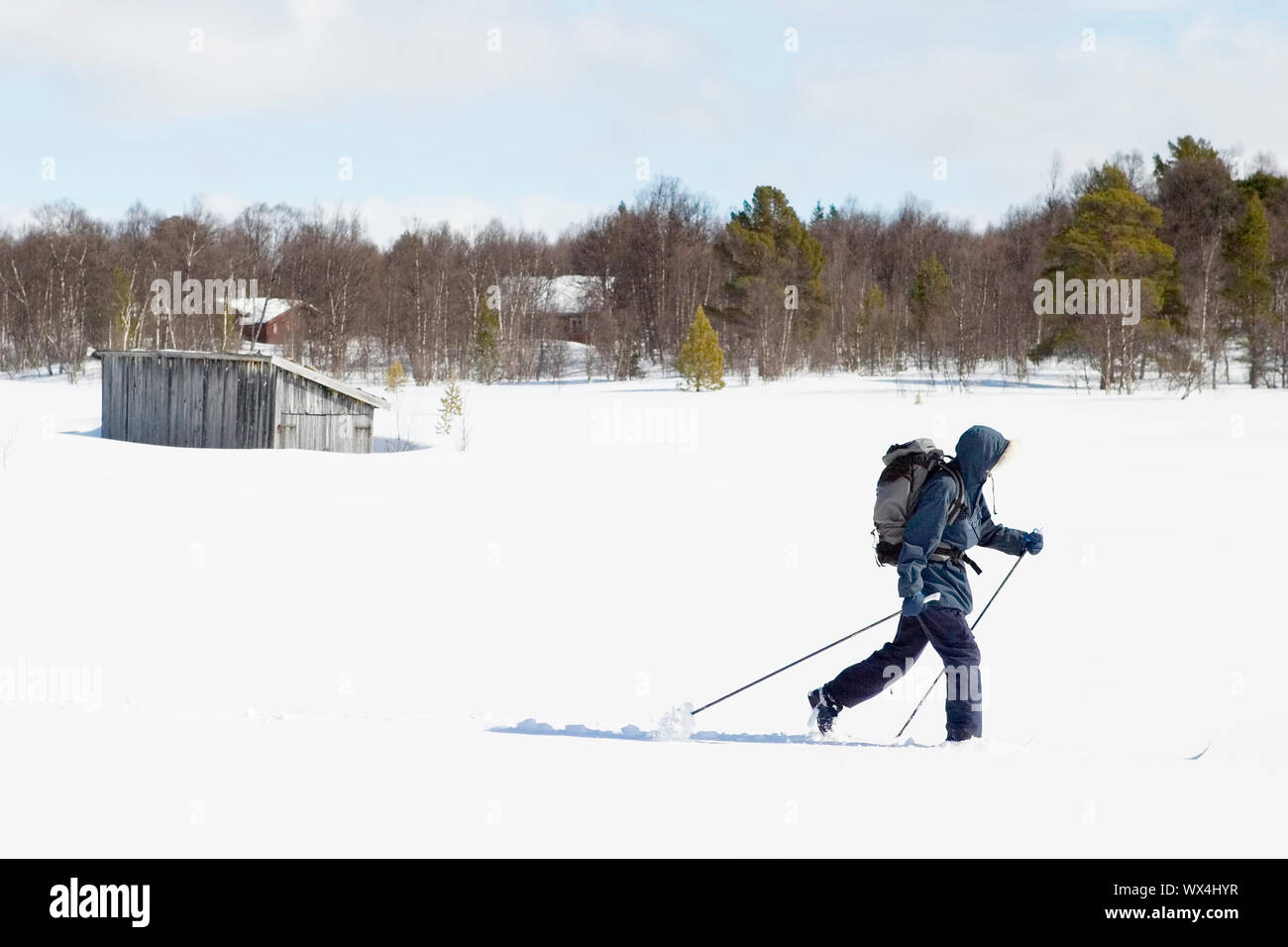 Cross Country Landscape Stock Photo - Alamy