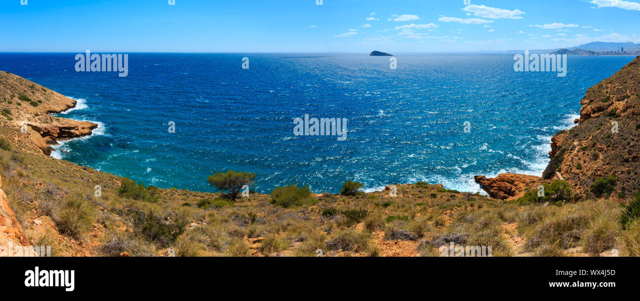 Summer sea coast landscape (Spain Stock Photo - Alamy