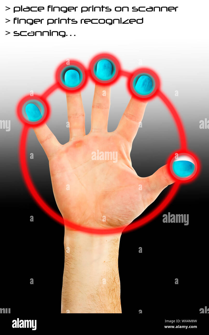 Thumb scan hi-res stock photography and images - Alamy