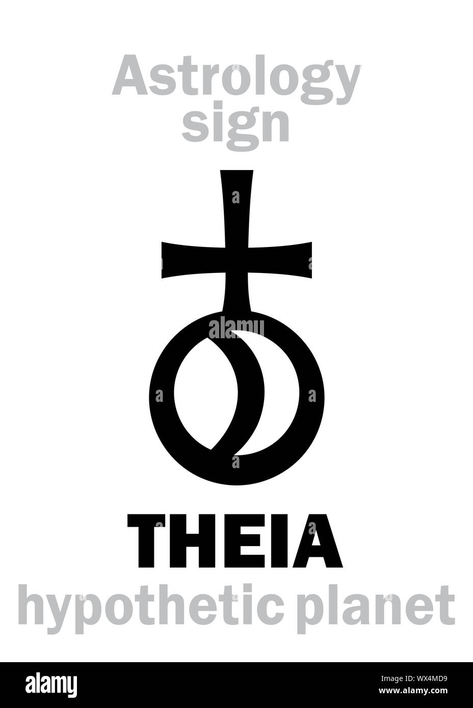 Earth moon stars blue Cut Out Stock Images & Pictures - Alamy