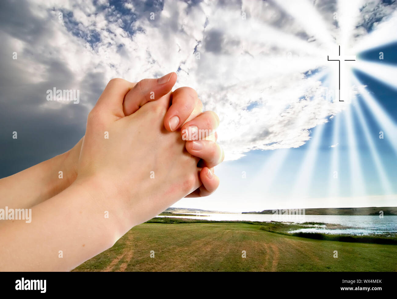Warrior pray hi-res stock photography and images - Alamy