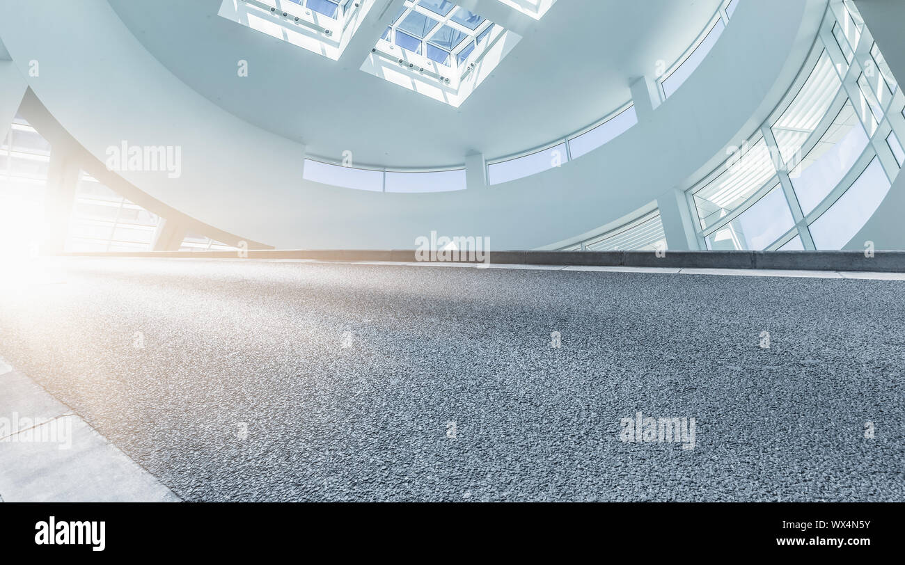 highway with modern building Stock Photo - Alamy