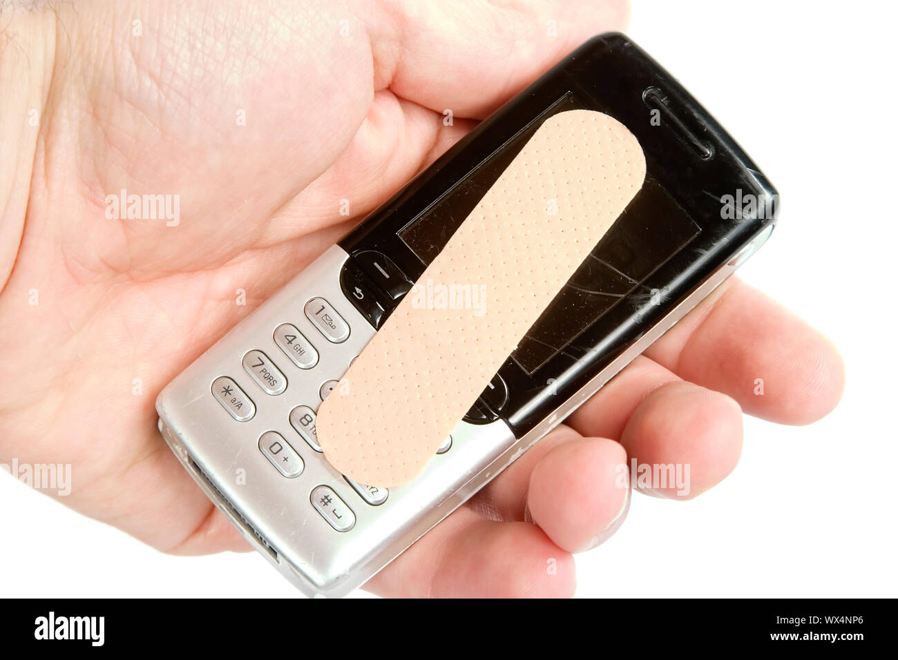 Cell Phone Damage Stock Photo - Alamy