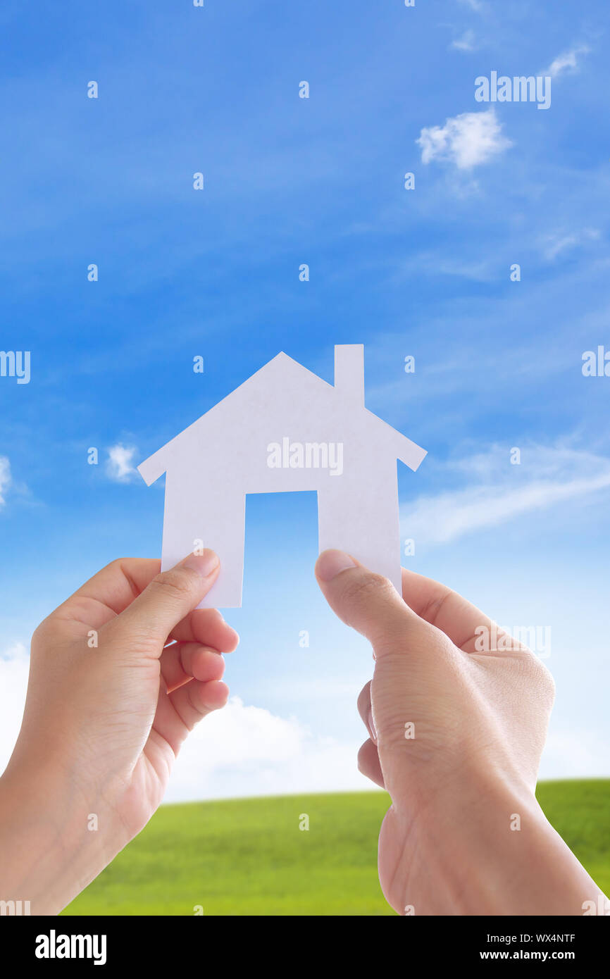 concept image of my new house Stock Photo - Alamy