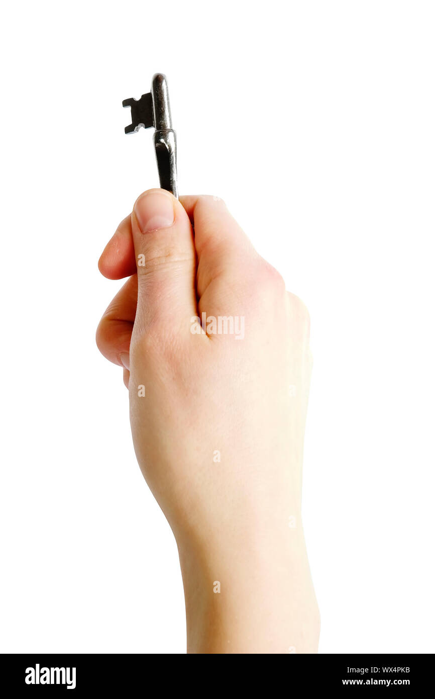 Key in Hand Stock Photo - Alamy