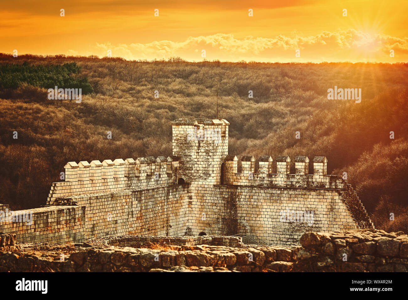 The Shumen Fortress Stock Photo - Alamy