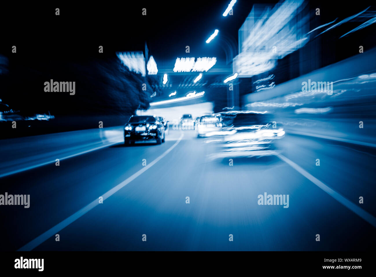 Dark car drive hi-res stock photography and images - Alamy