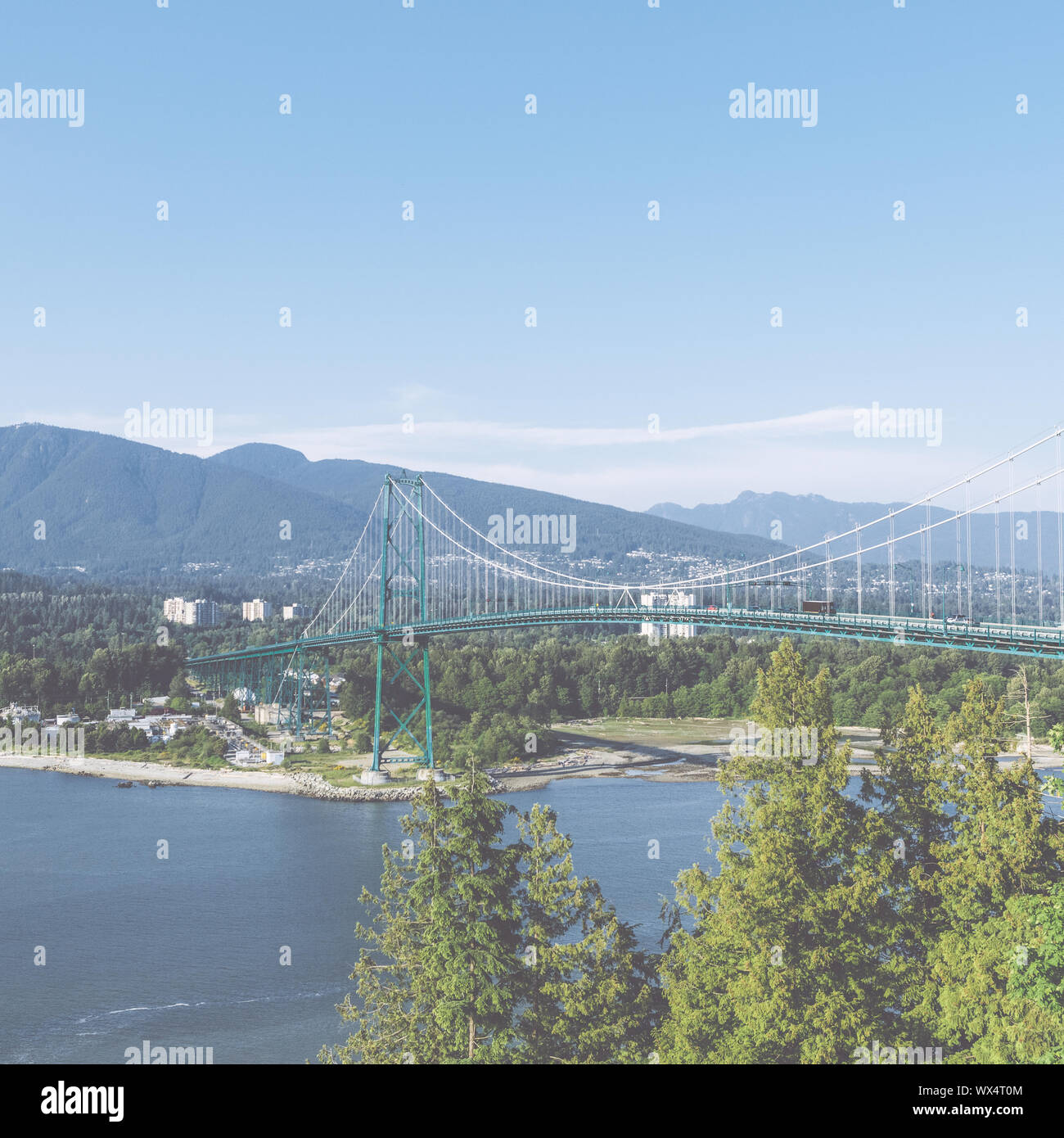 Lions Gate Bridge, Vancouver, Canada Stock Photo - Alamy