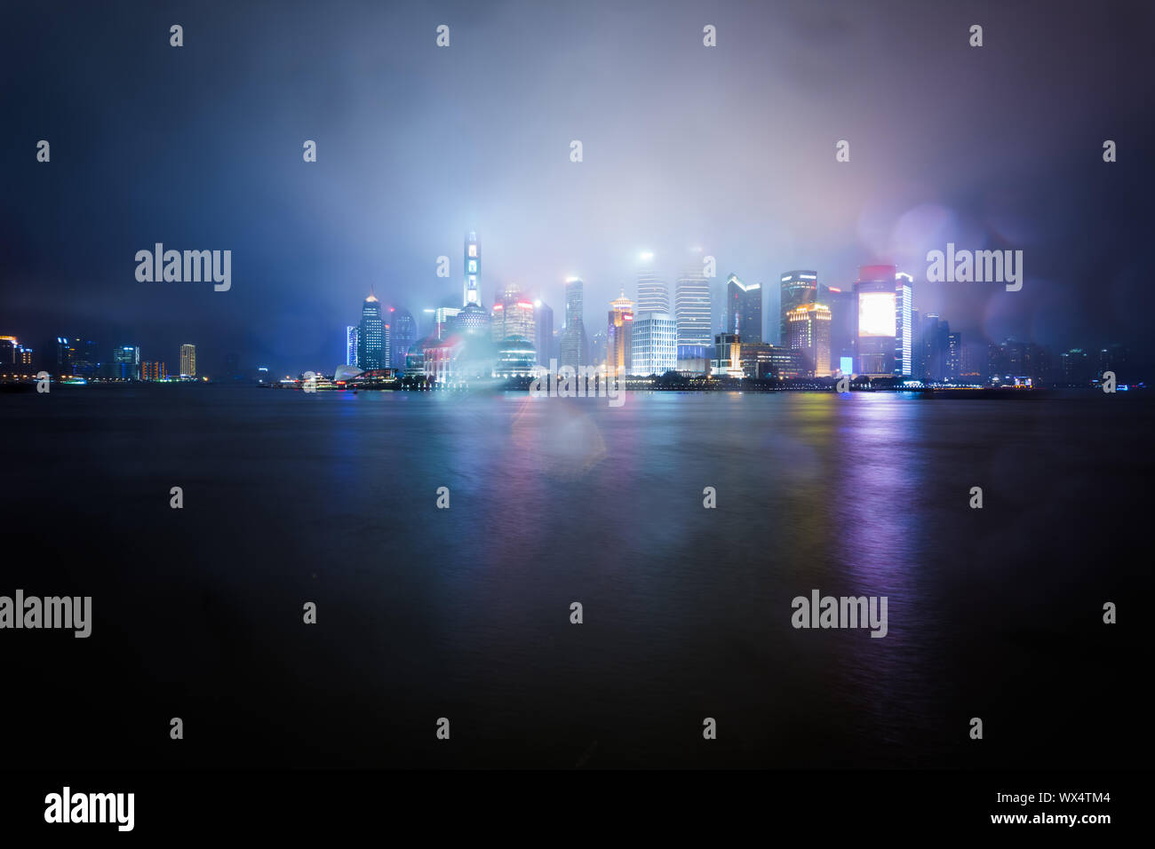 night view at shanghai china Stock Photo - Alamy