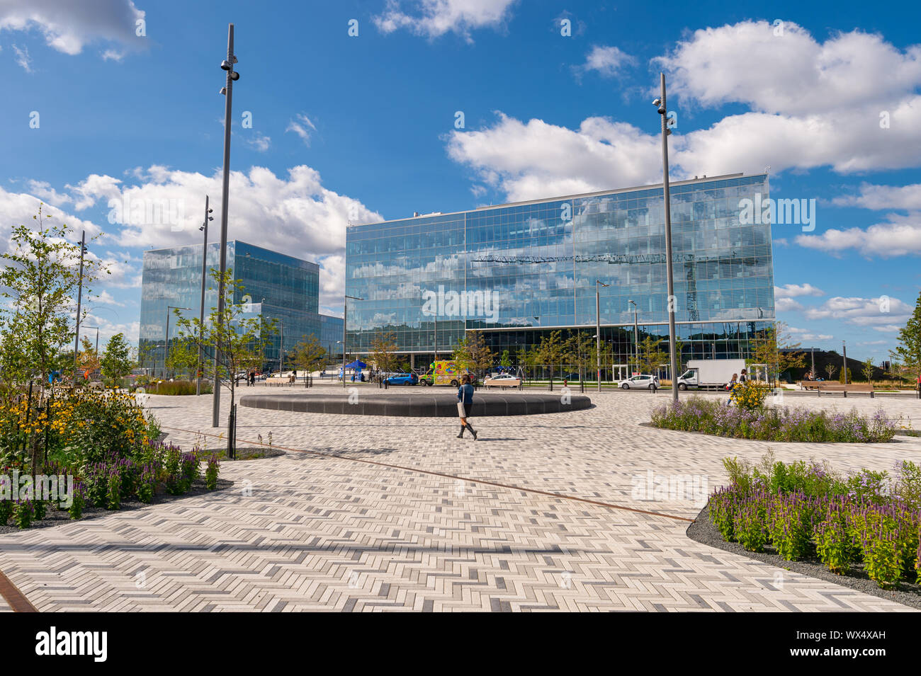 Montreal, CA - 16 September 2019: the new Science Complex building of ...