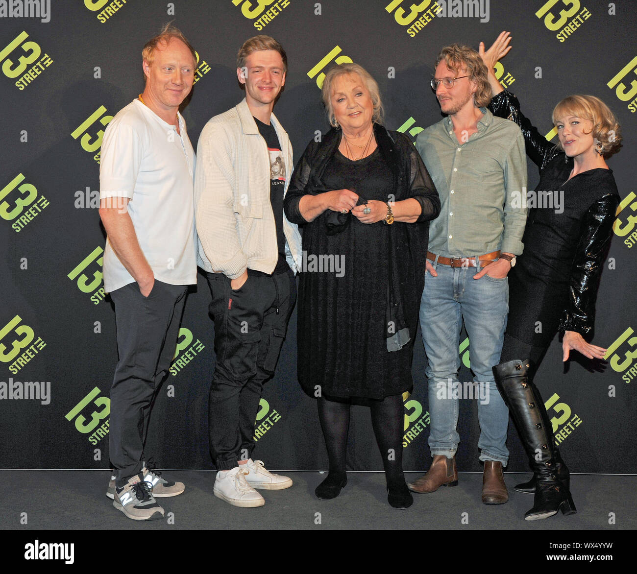 Munich, Germany. 16th Sep, 2019. The actors Simon Schwarz (l-r) and ...