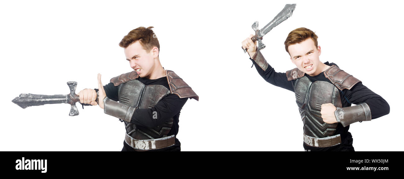 Suit of armor funny hi-res stock photography and images - Alamy