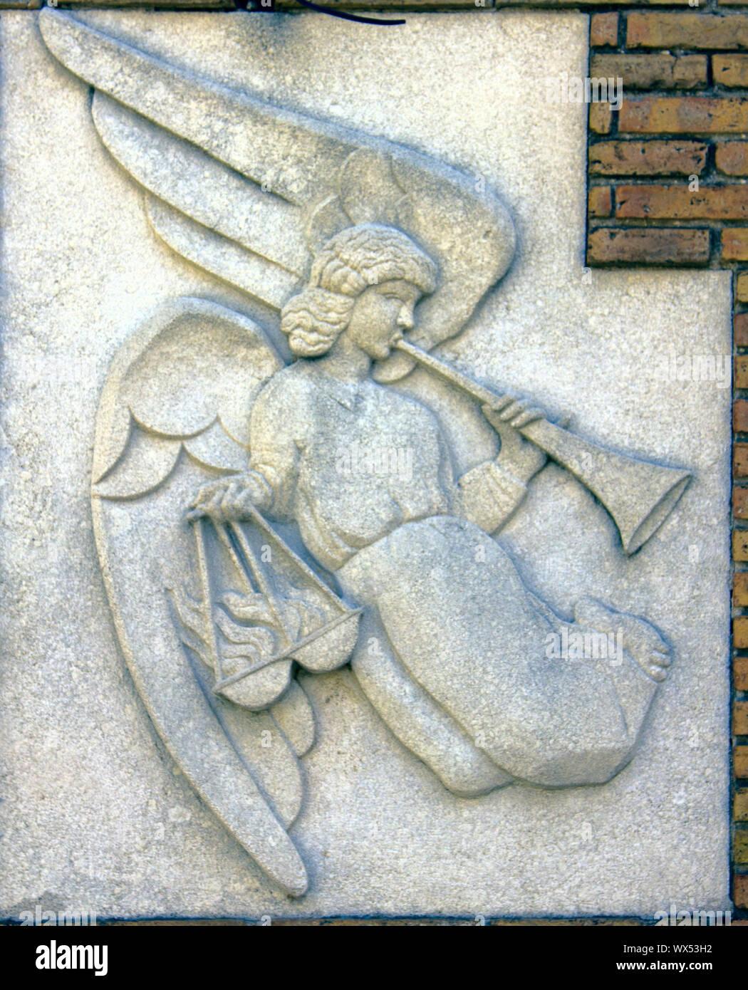 Ancient bas-reliefs on the Windows and walls of historical buildings ...