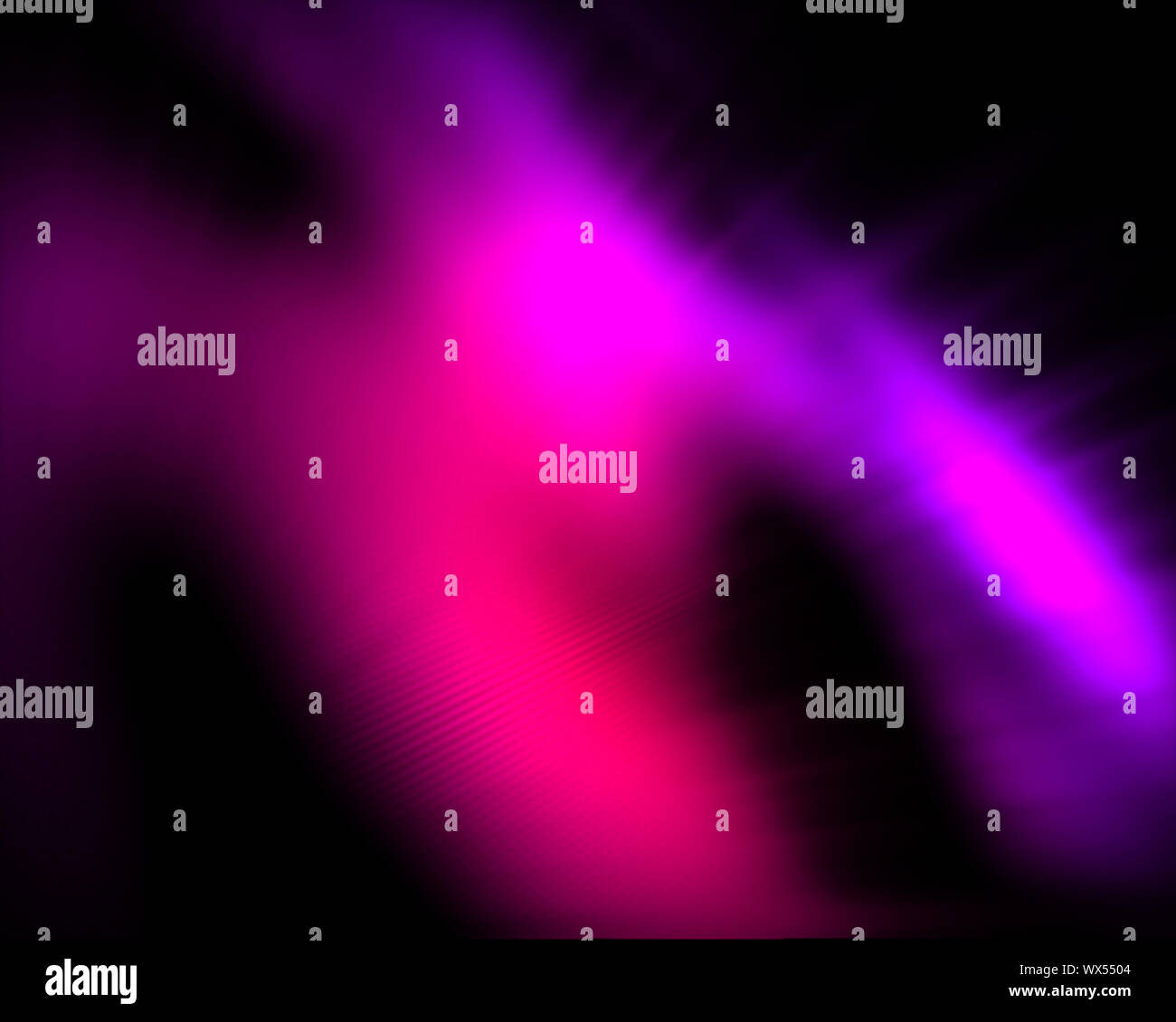 Black background with a pink form Stock Photo - Alamy