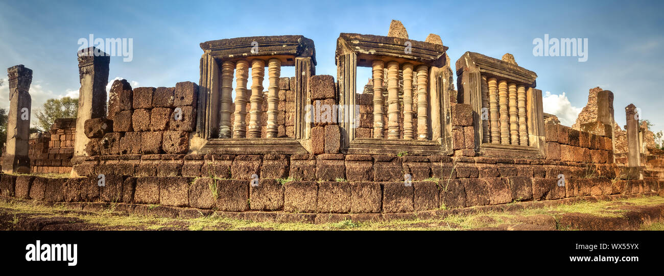 Pre Rup temple at sunset. Siem Reap. Cambodia. Panorama Stock Photo - Alamy