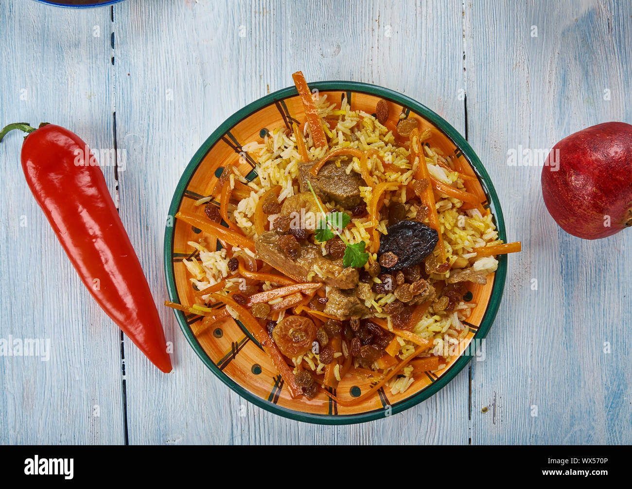 Qabili pulao hi-res stock photography and images - Alamy