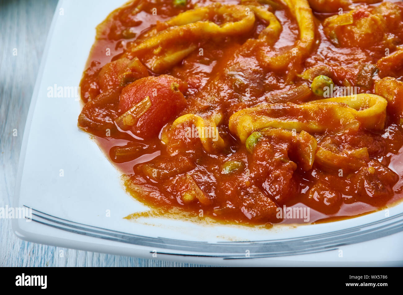 Kerala Style Koonthal Kulambu Stock Photo - Alamy