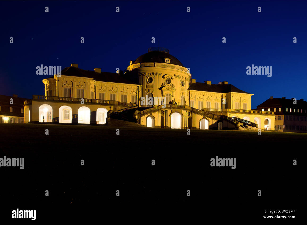 castle solitude stuttgart germany Stock Photo - Alamy