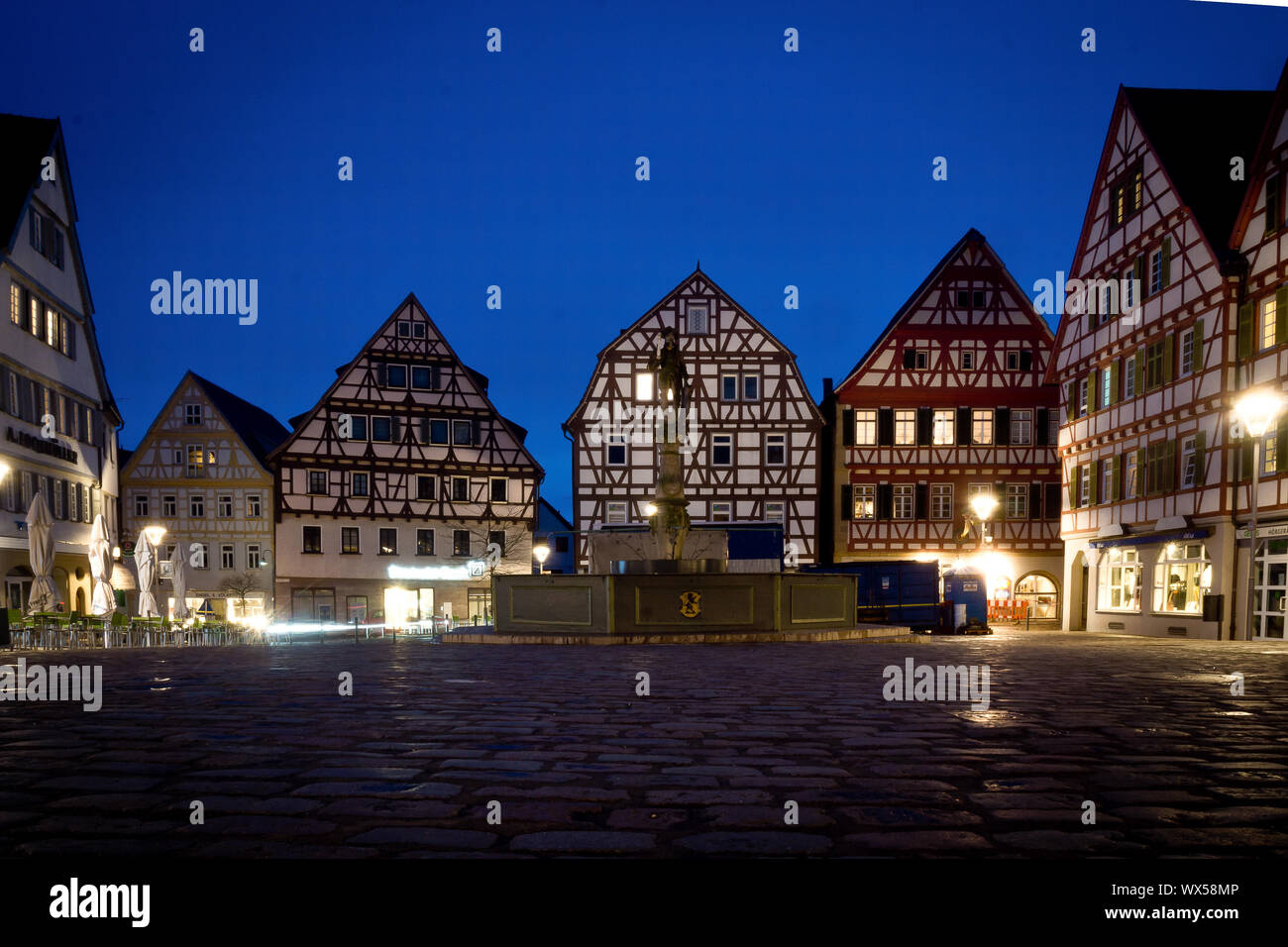 old medieval town center Stock Photo - Alamy
