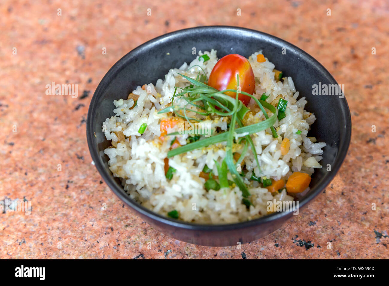 garlic fried rice Stock Photo - Alamy