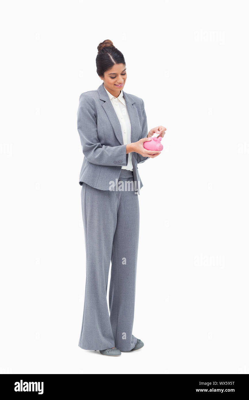 Female banker hi-res stock photography and images - Alamy