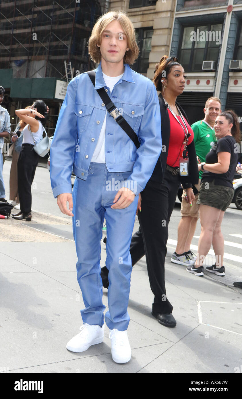 New York, USA. 16th Sep, 2019. Charlie Plummer at Build Series ...
