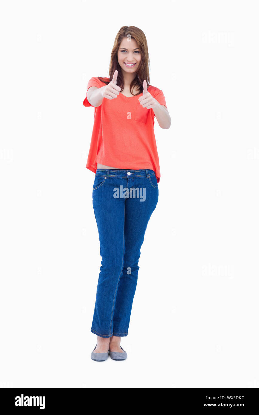 Positive student looking camera Cut Out Stock Images & Pictures - Alamy