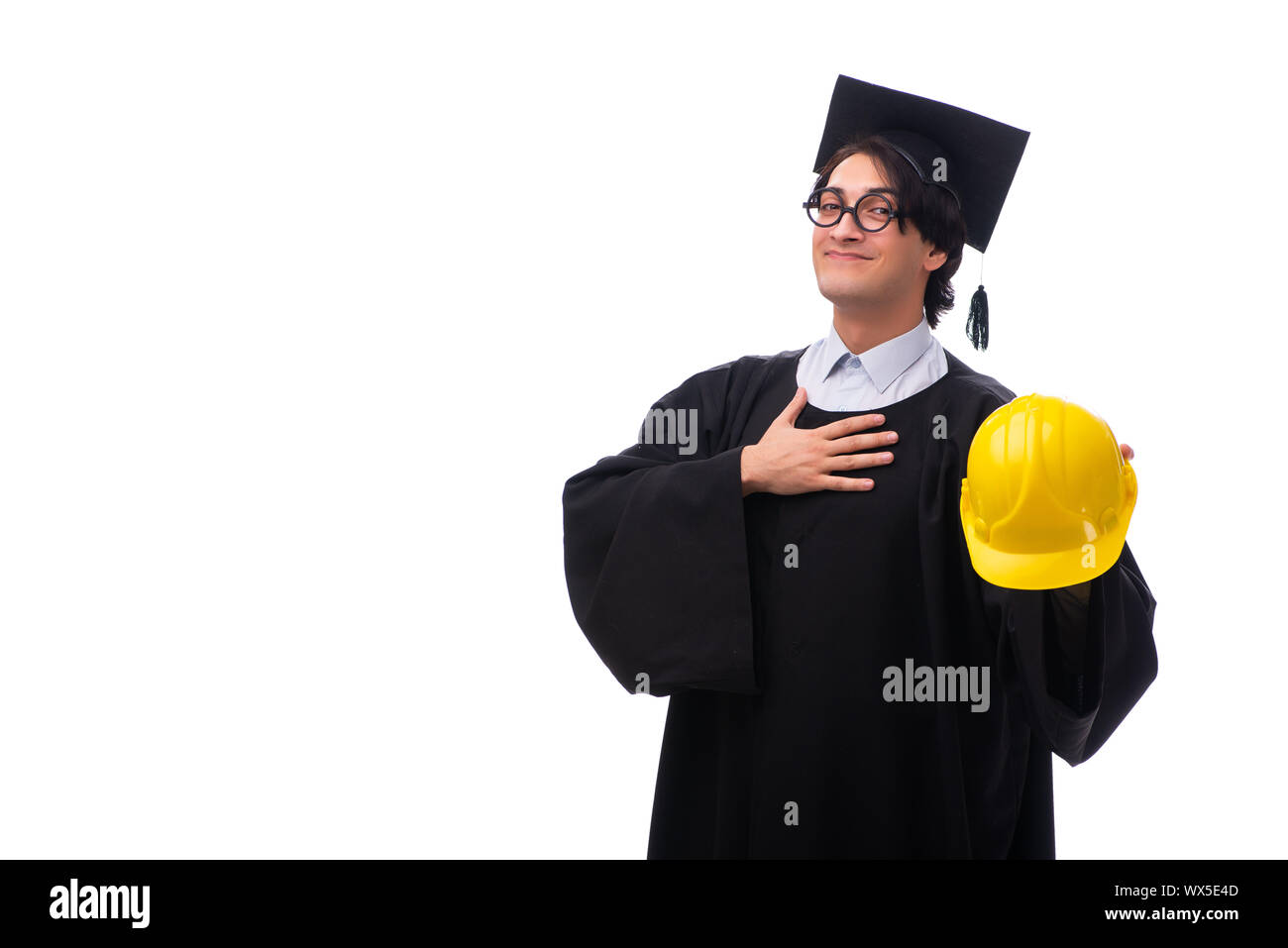 Graduating from university Cut Out Stock Images & Pictures - Alamy
