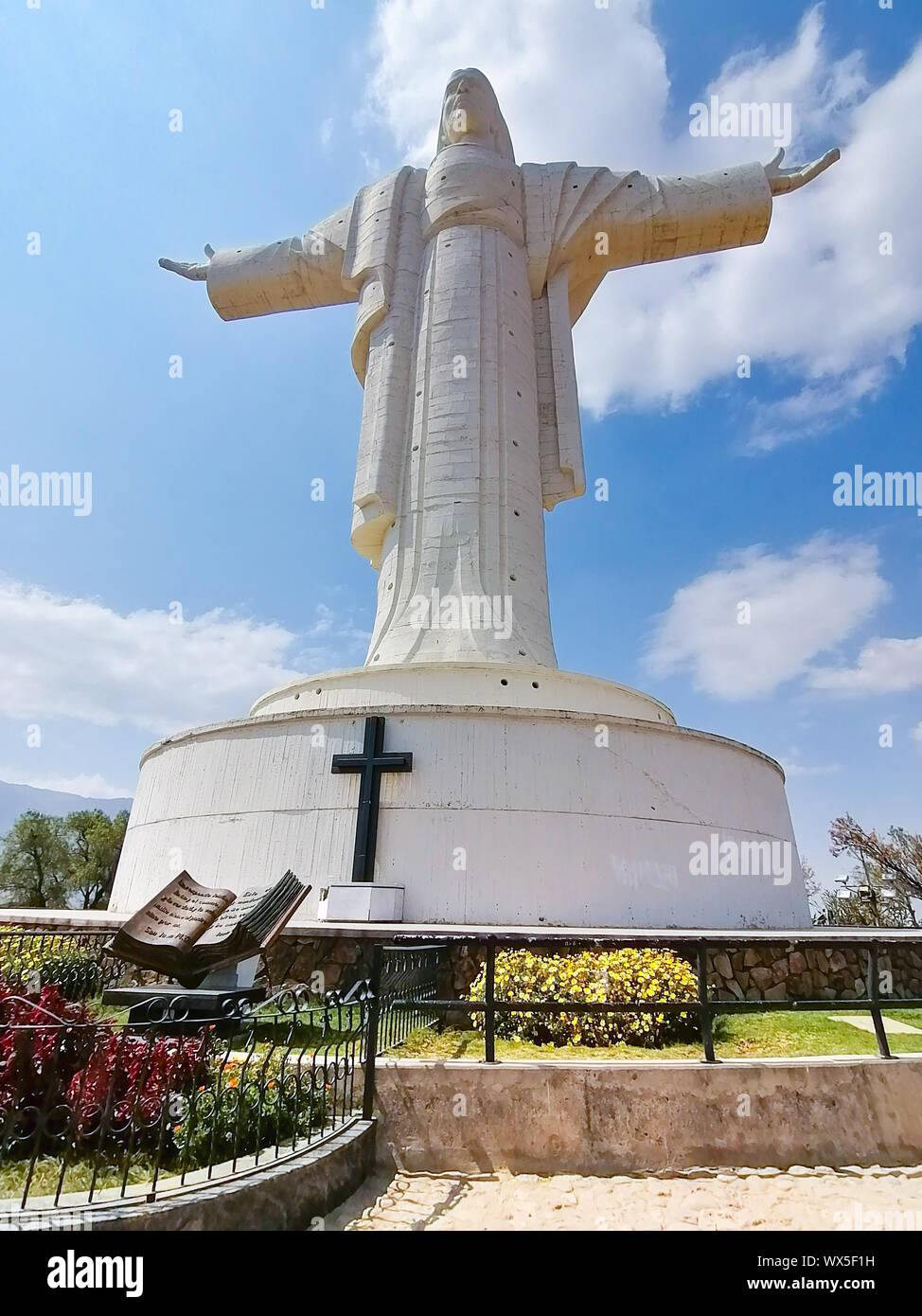 Cochabamba - Bolivia, 13th August 2019: Monumental statue of Jesus ...