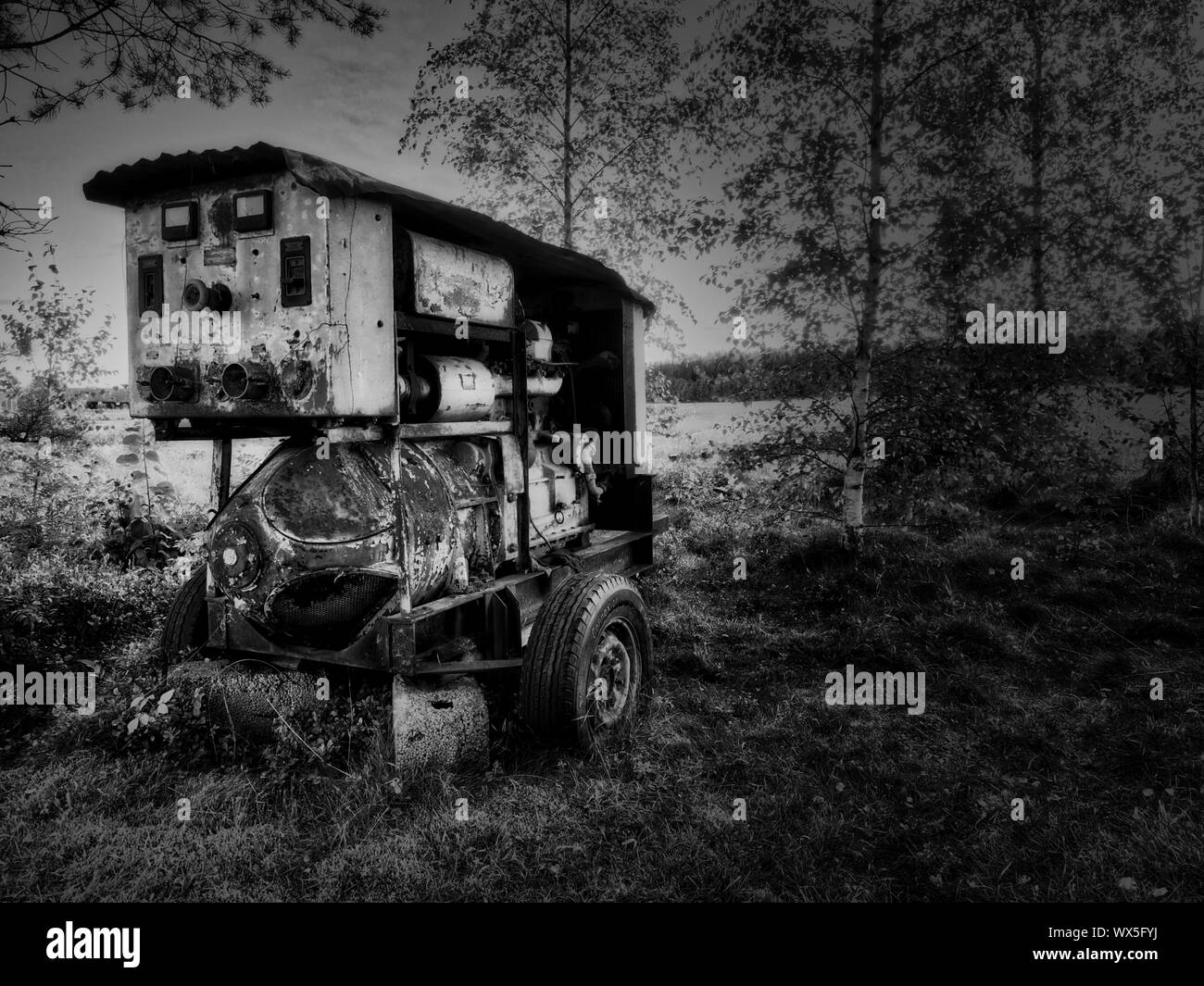 Old school construction hi-res stock photography and images - Alamy