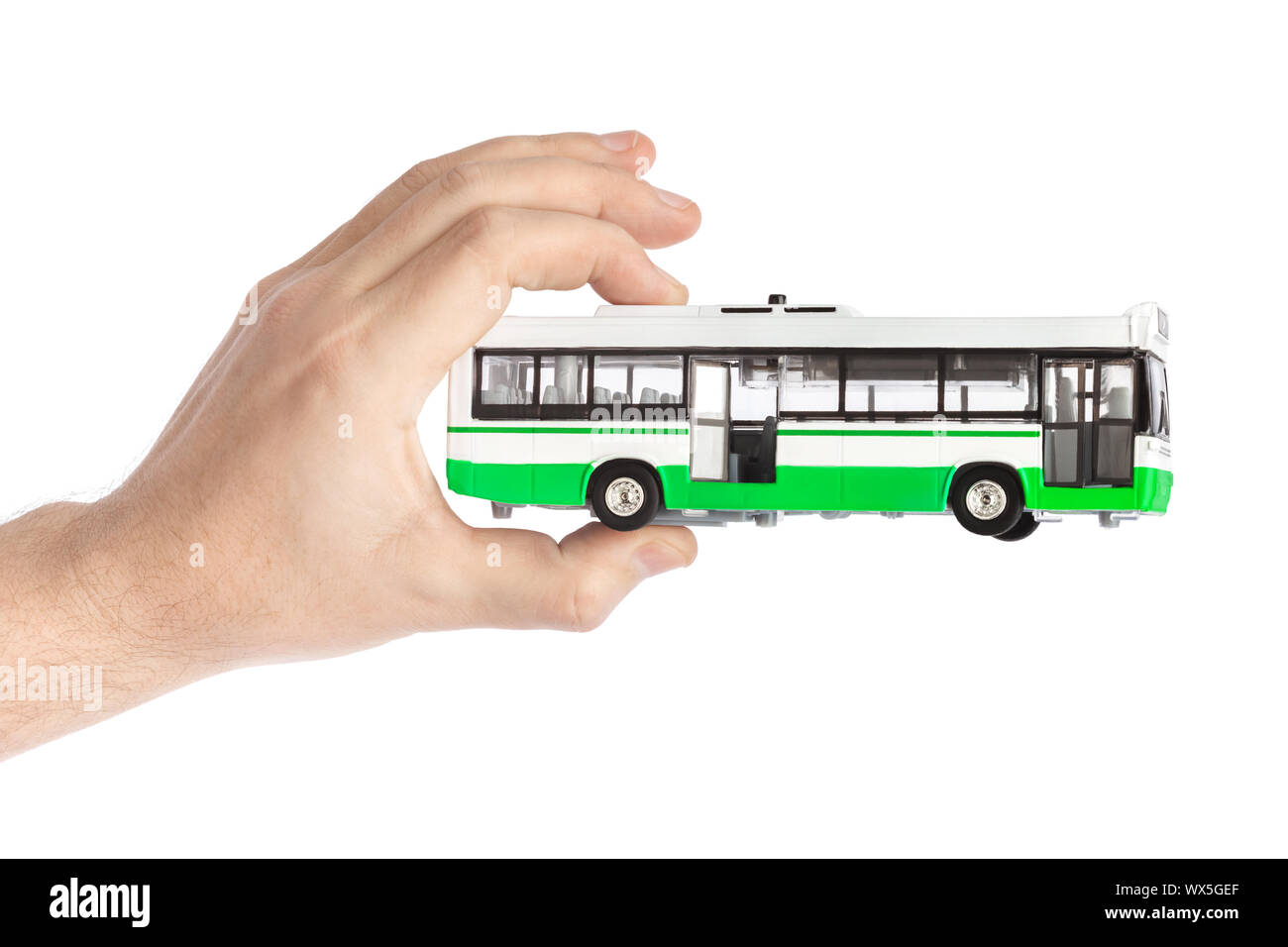 Electric bus service public Cut Out Stock Images & Pictures - Alamy